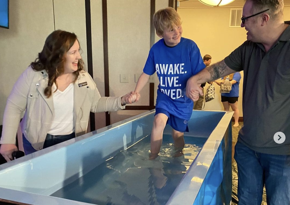 When Younger Kids Get Baptized: 9 Things I Told My Son | Ericka Andersen